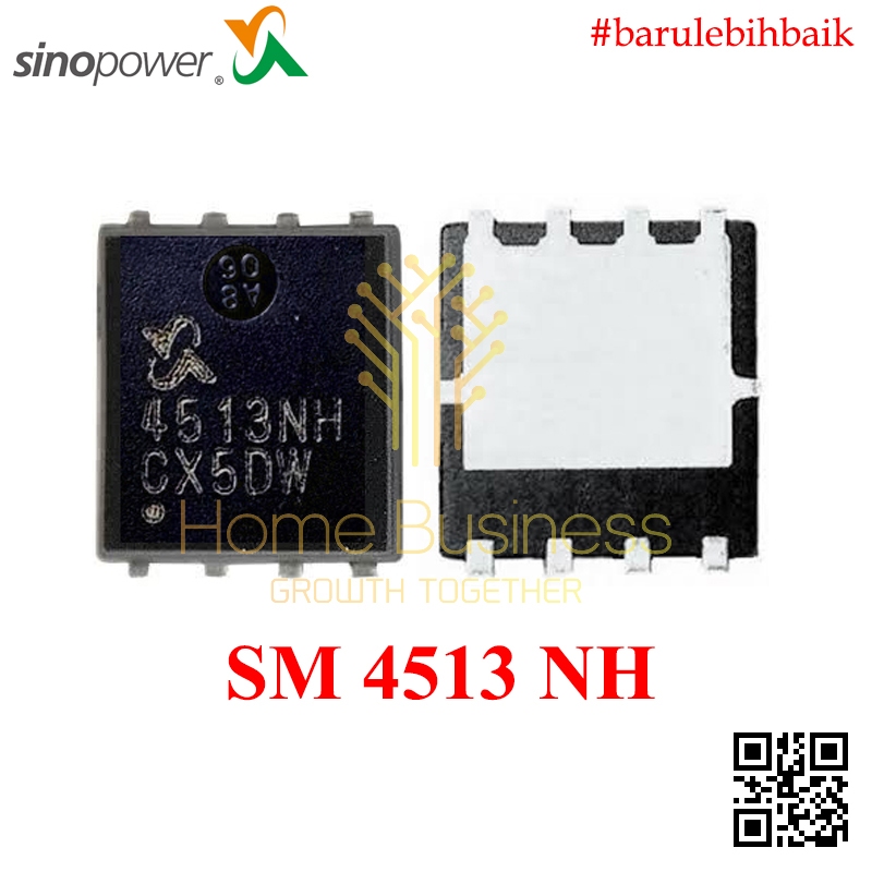 Mosfet SM4513NHKPC-TRG SM4513NHKPC SM4513NH SM4513 NH SM 4513NH SM 4513 NH N-Channel N Channel N ...