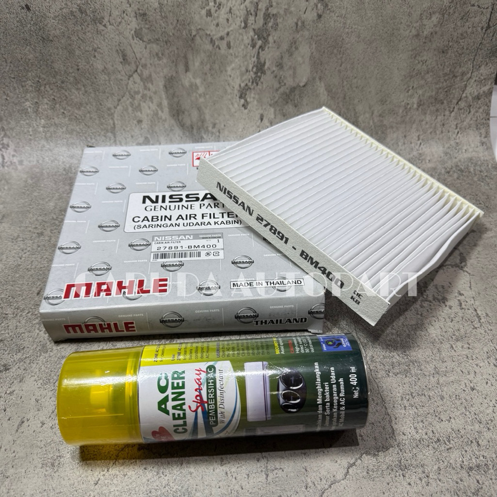 Ac filter package + Zone Ac Cleaner Xtrail T30 Serena Outlander Teana ...