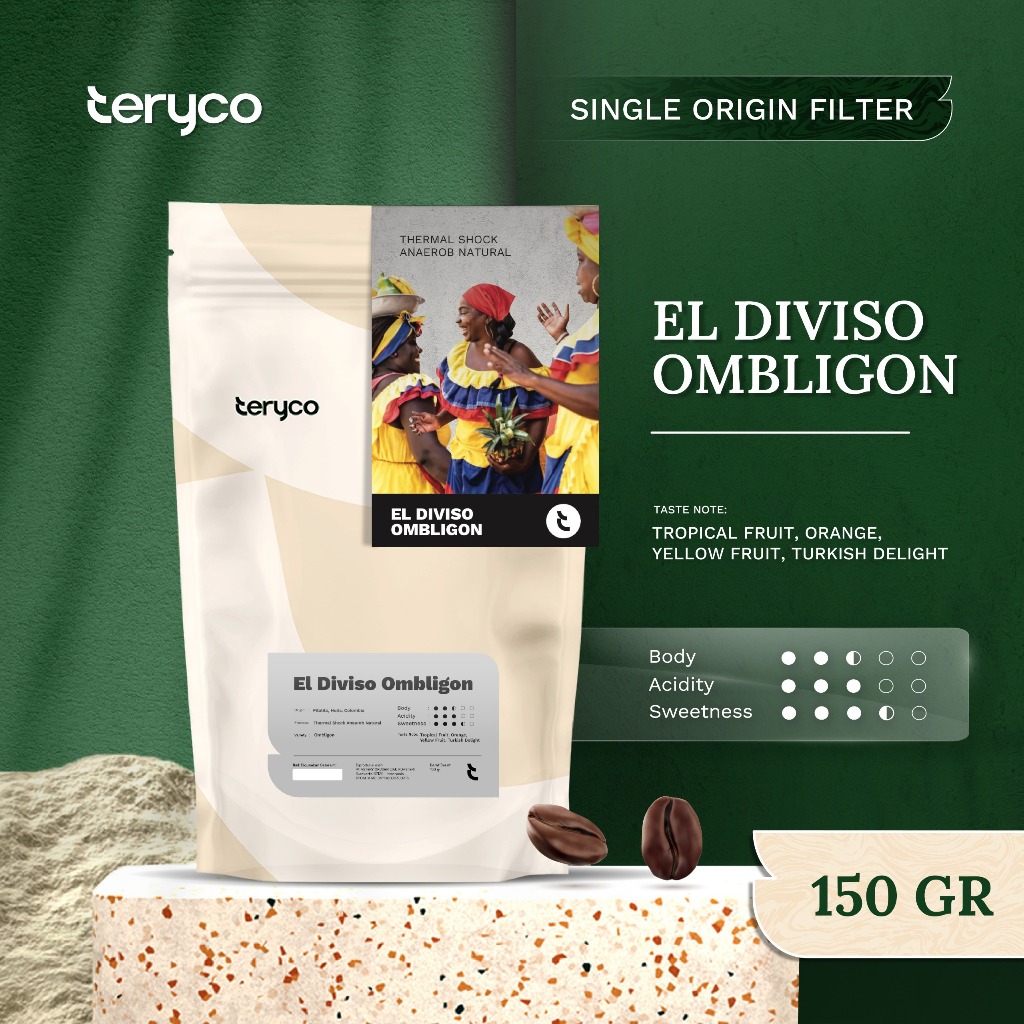 El Diviso Olmbligon - 150 gr Teryco Roasters / Arabica Coffee Beans ...