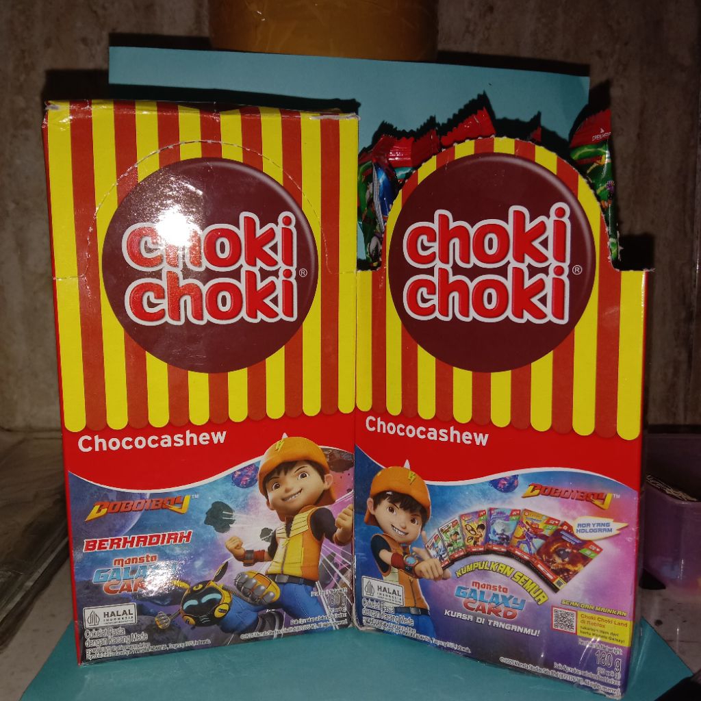 Choki Choki Boboiboy Monsta Galaxy Card Indonesia Chocochasew [Read ...
