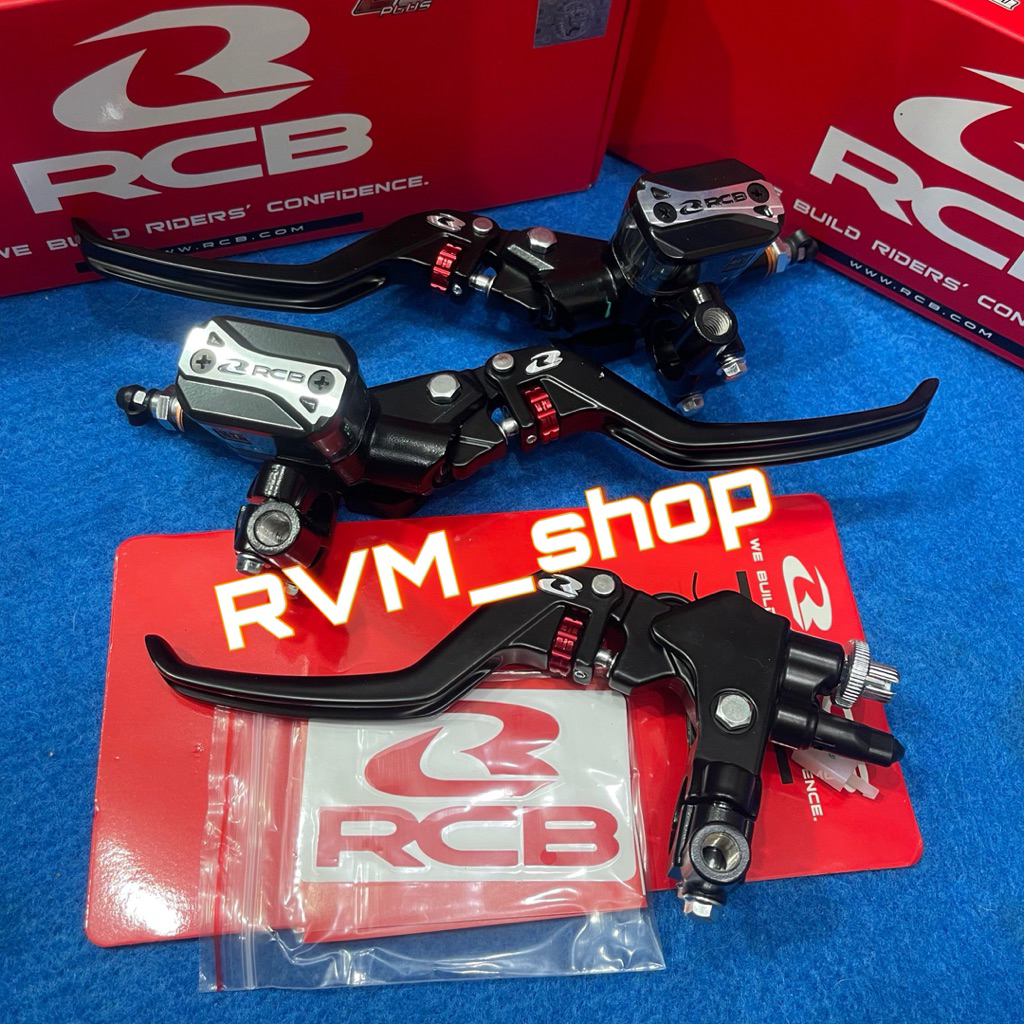 RCB E3 PLUS 14MM RIGHT BRAKE MASTER SETKiri/ + RCB E3 PLUS UNIVERSAL ...