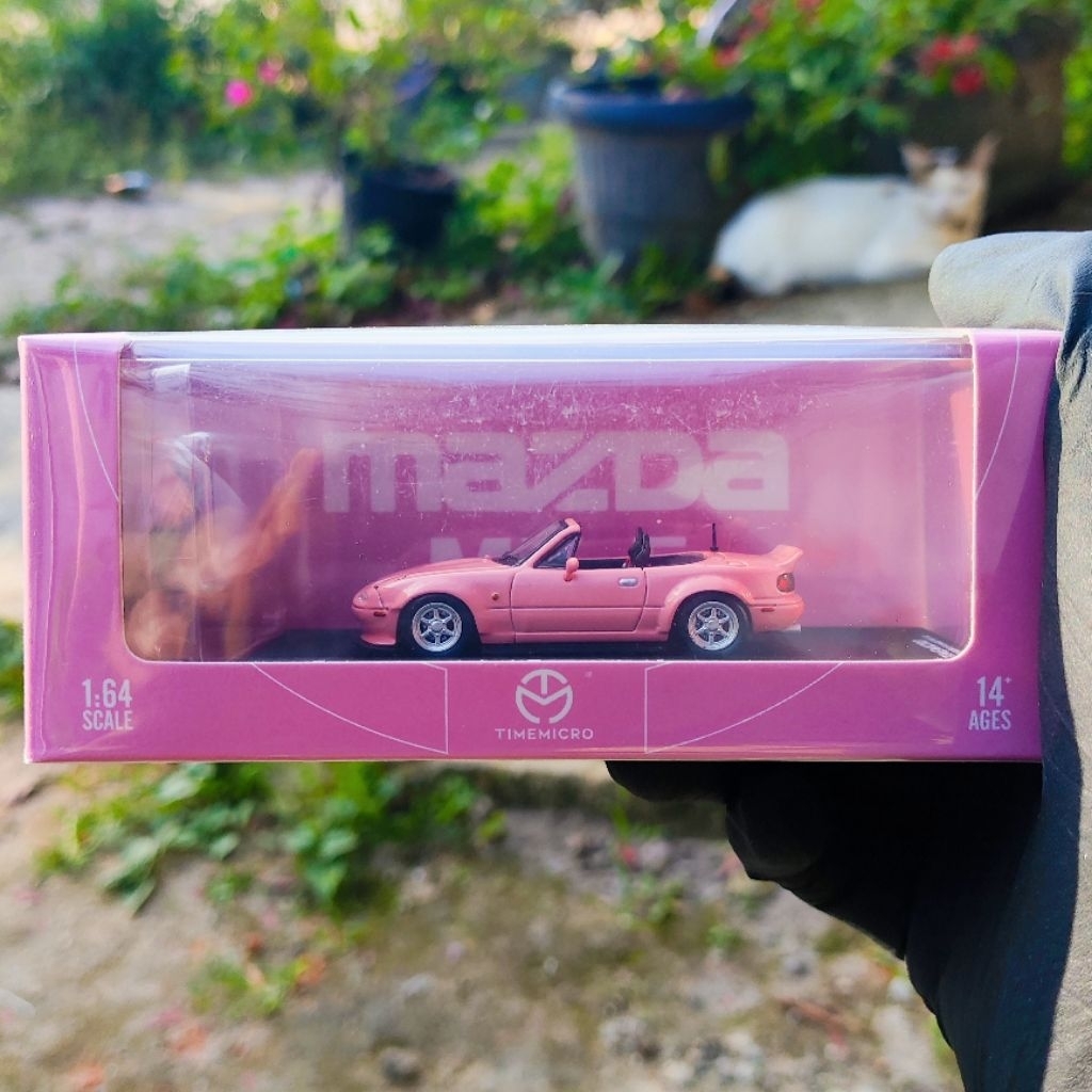 TIME MICRO MAZDA MX-5 MIATA SAKURA PINK - REGULAR BASE (INCLUDE ...