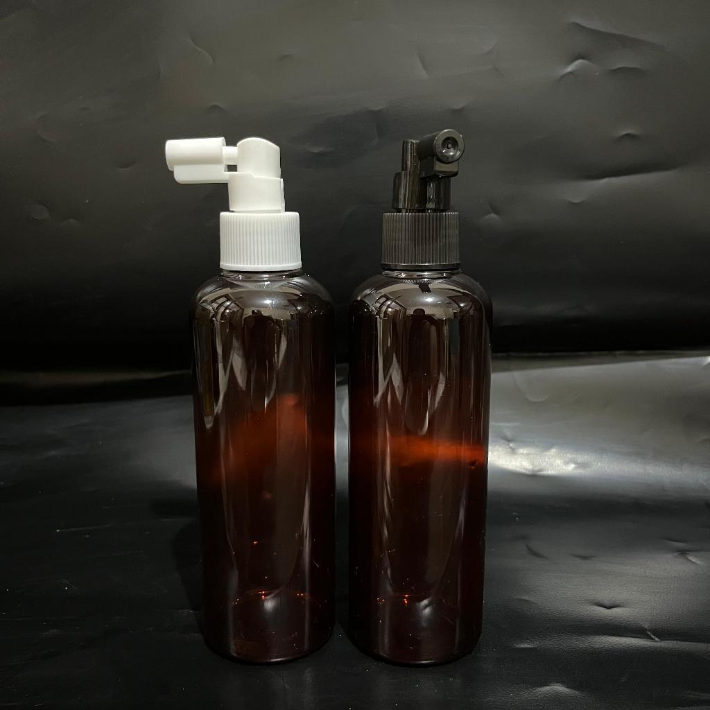 Spray Nozzle Bottle 250 ml Amber / BR 250ml Chocolate Spray Nasal Neck ...