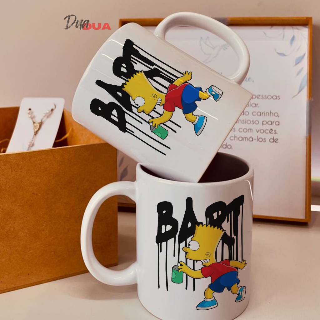 Mug Bart Simpson Mural | Shopee Philippines