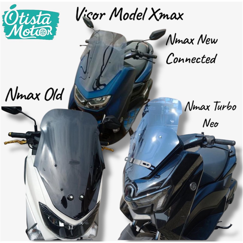 Visor Windshield Model Xmax Premium Pnp Nmax Old 2015 2019 New Nmax