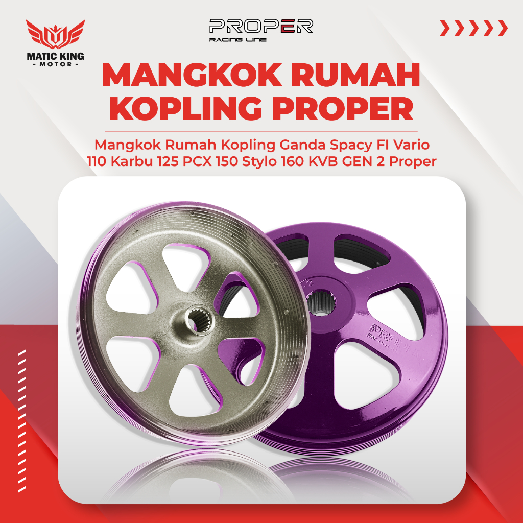 Proper Racing Line Bowl Housing Double Clutch Vario PCX ADV Stylo Spacy ...