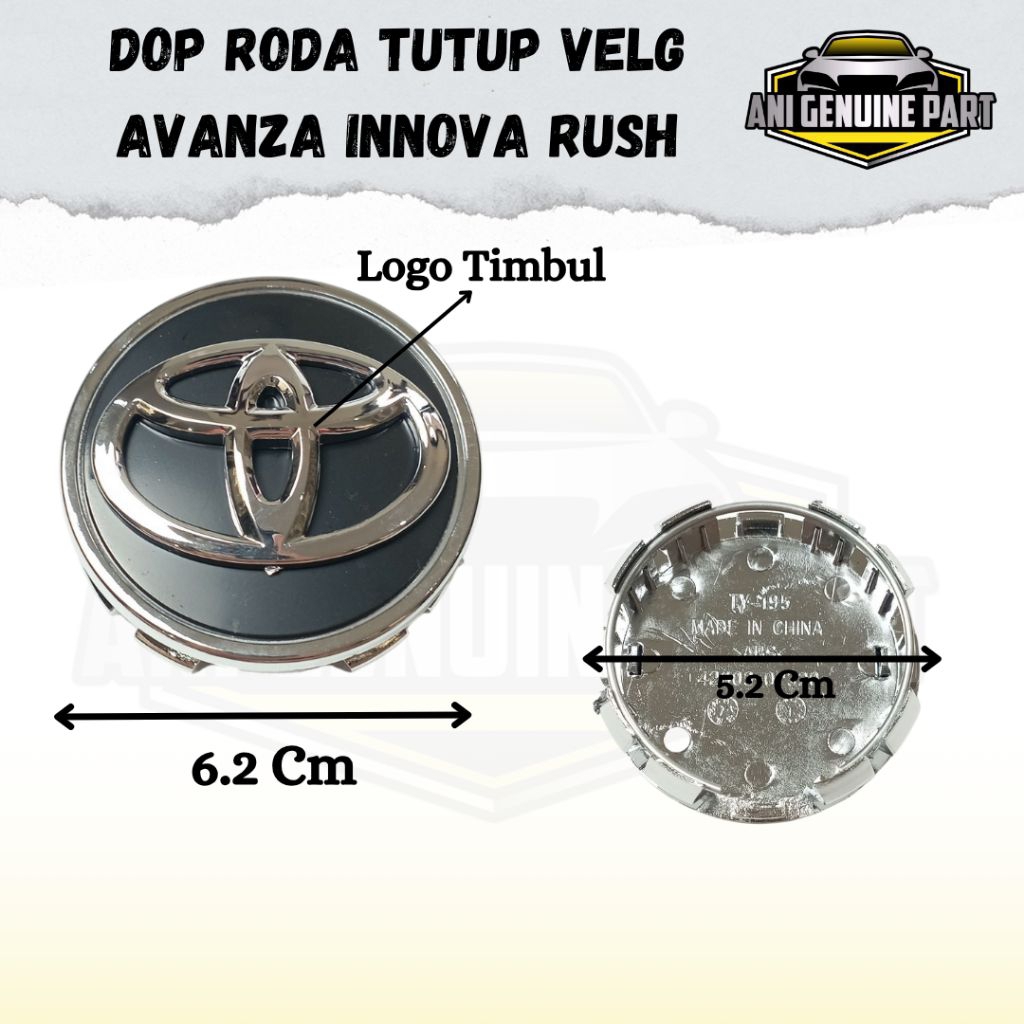 Wheel Covers ORIGINAL Avanza Innova 2016-2021 Wheel Hub Caps | Shopee ...