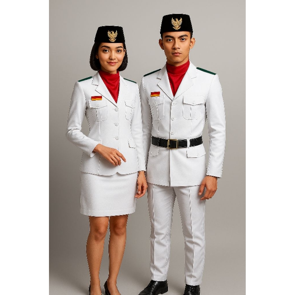 Men's flag-raising uniform/women's flag-raising uniform/men's and women ...