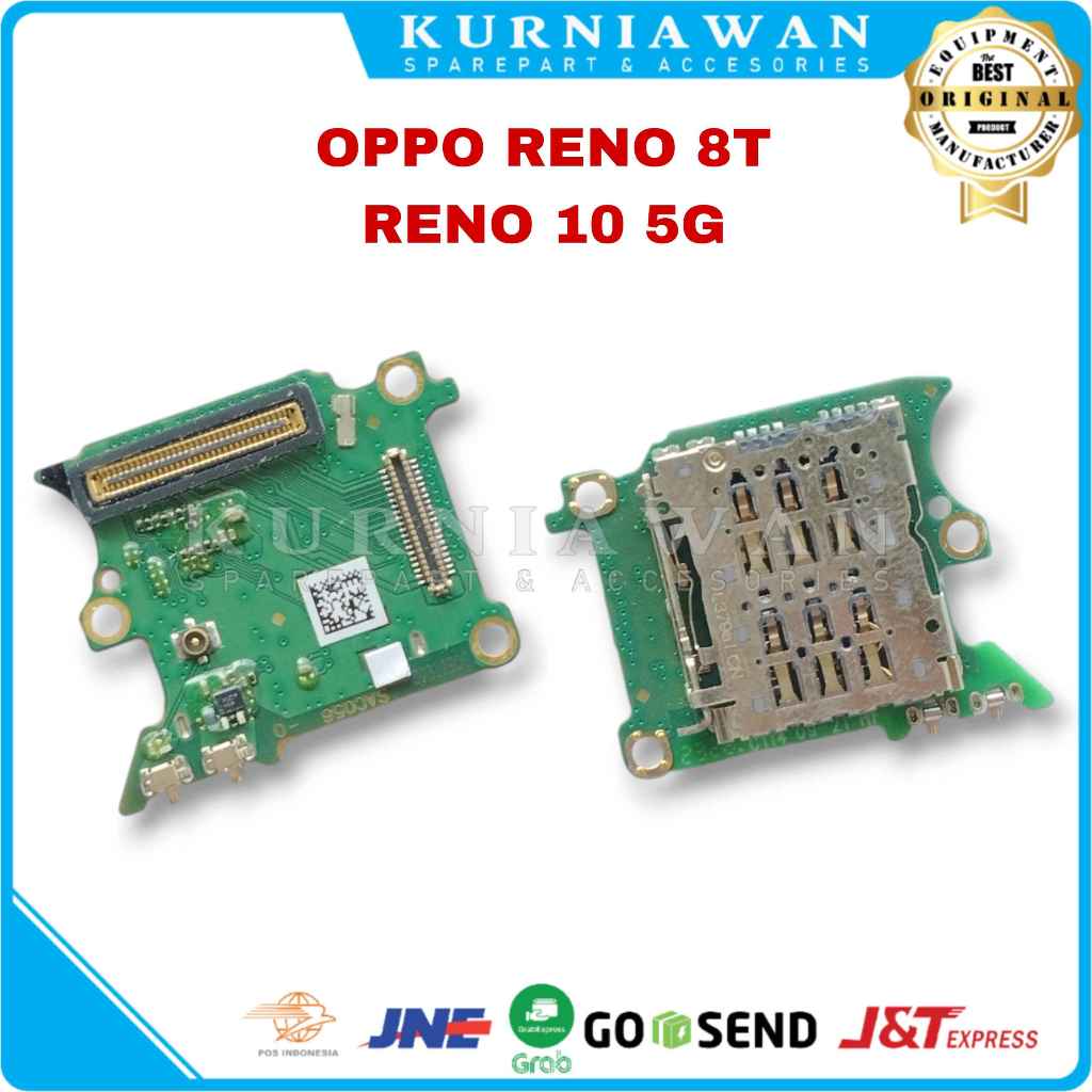 Original Opp0 Reno 8T Reno 10 5G Simcard Connector Pcb | Shopee Philippines