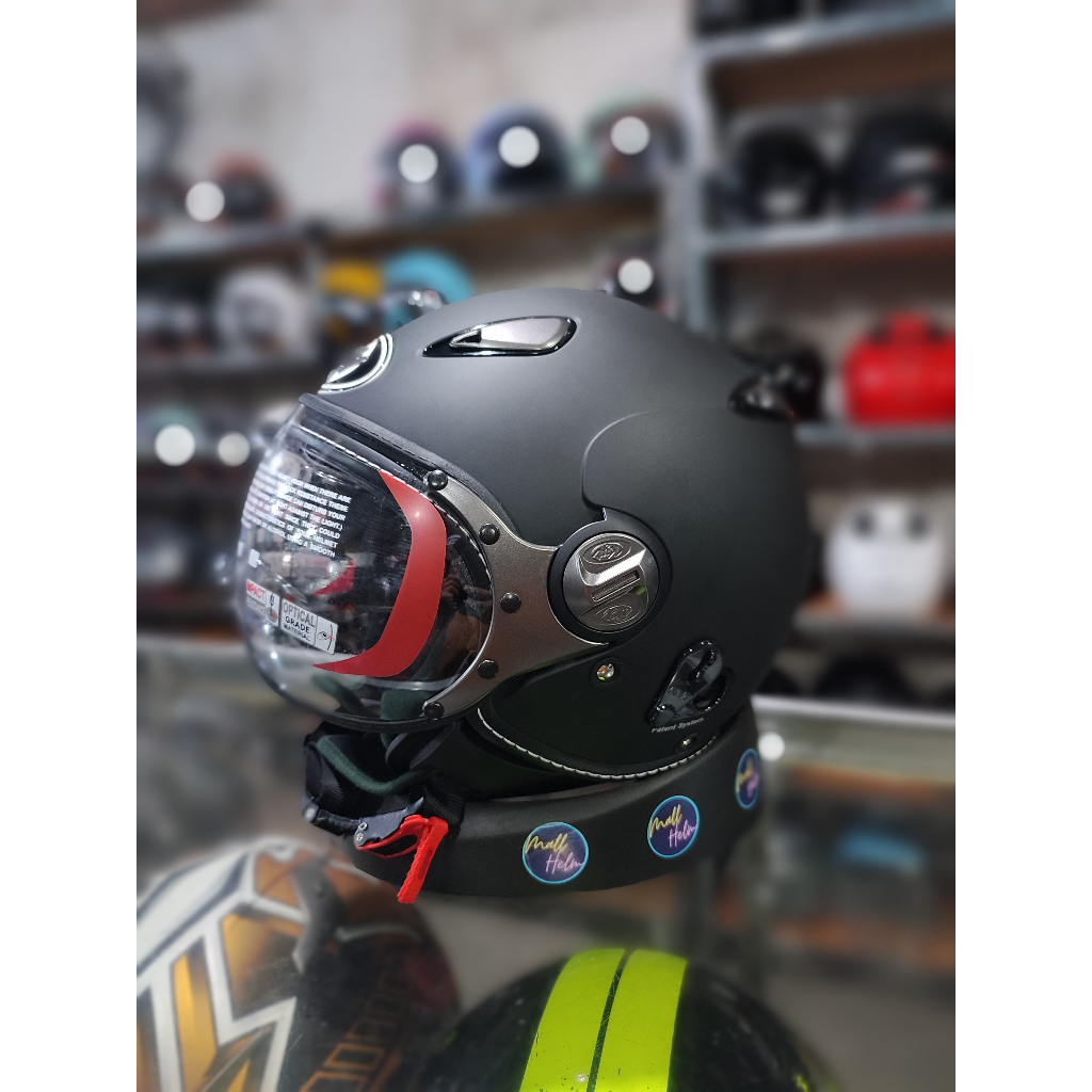KYT RETRO ELSICO SOLID HELMET | Shopee Philippines