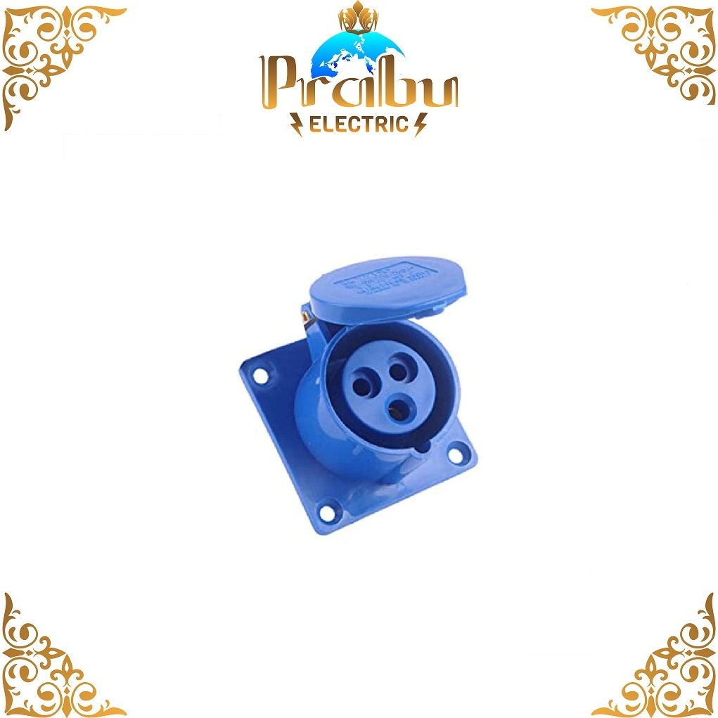 PANEL SOCKET 3 PIN 32A 323 / PANEL SOCKET MOUNTING 3 PIN 32A 323 IP44 ...