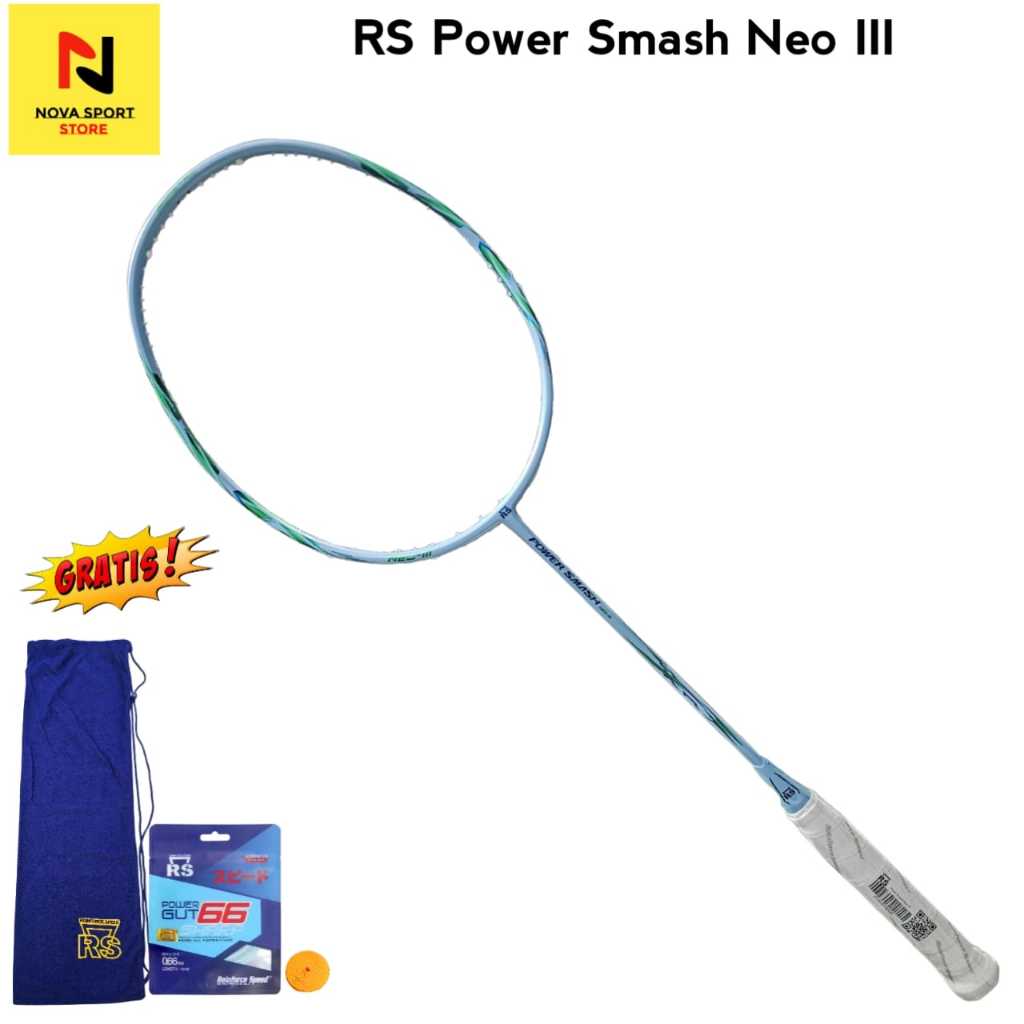 RS Power Smash Neo III Badminton Racket | Shopee Philippines