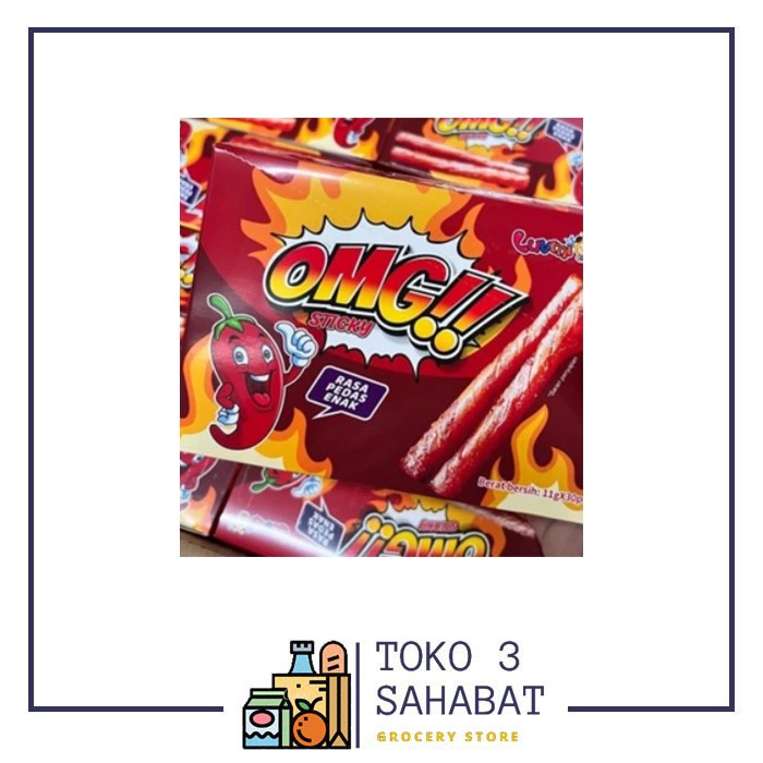 Luvmi OMG Sticky Box Contains 30 Pcs HALAL | Shopee Philippines