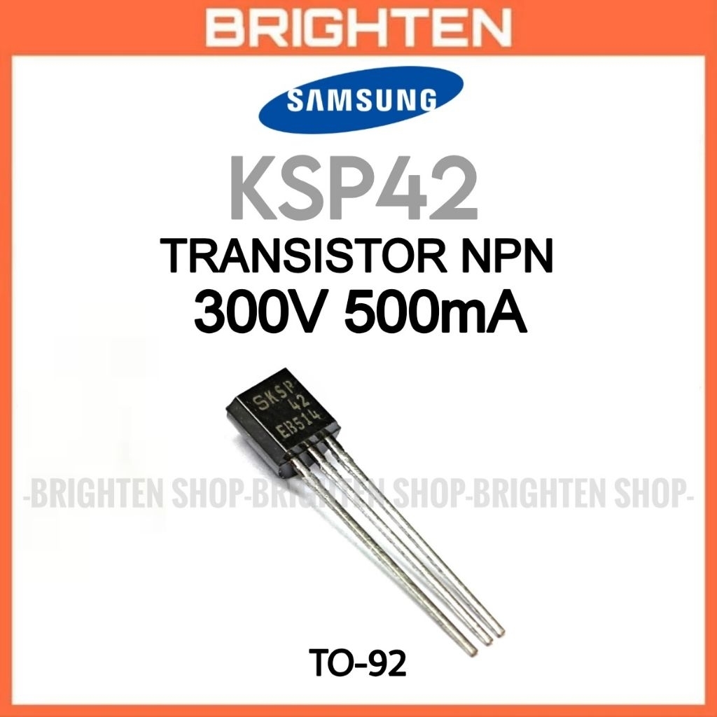 SAMSUNG KSP42 Transistor NPN 300V 500mA | Shopee Philippines