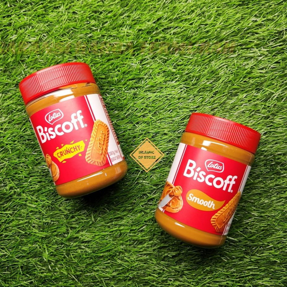 LOTUS BISCOFF SPREAD JAM 400gr / CRUNCHY 380gr original | Shopee ...