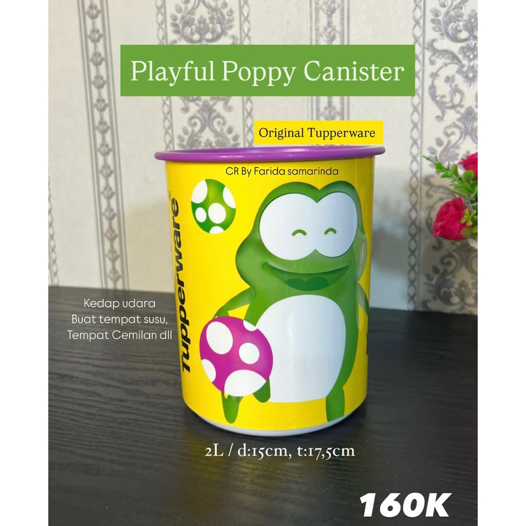 Tupperware Original 2L Poppy Milk Jar | Shopee Philippines