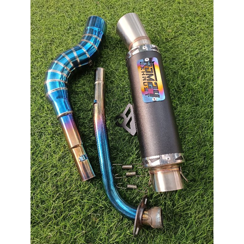 Rdm24 Pipe canister conical open specs exhaust Pipe for Wave 125 Xrm ...