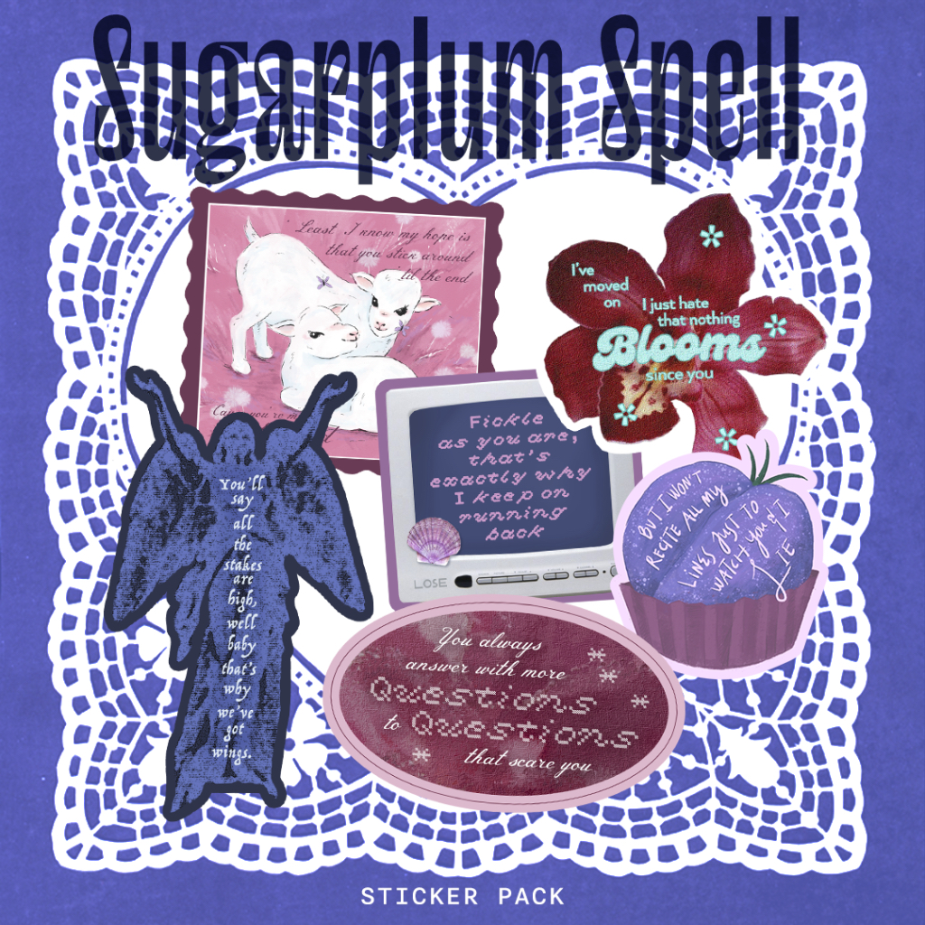 NIKI Sticker Mix Sugarplum Elegy Lose Around Chilly Spell | Shopee ...