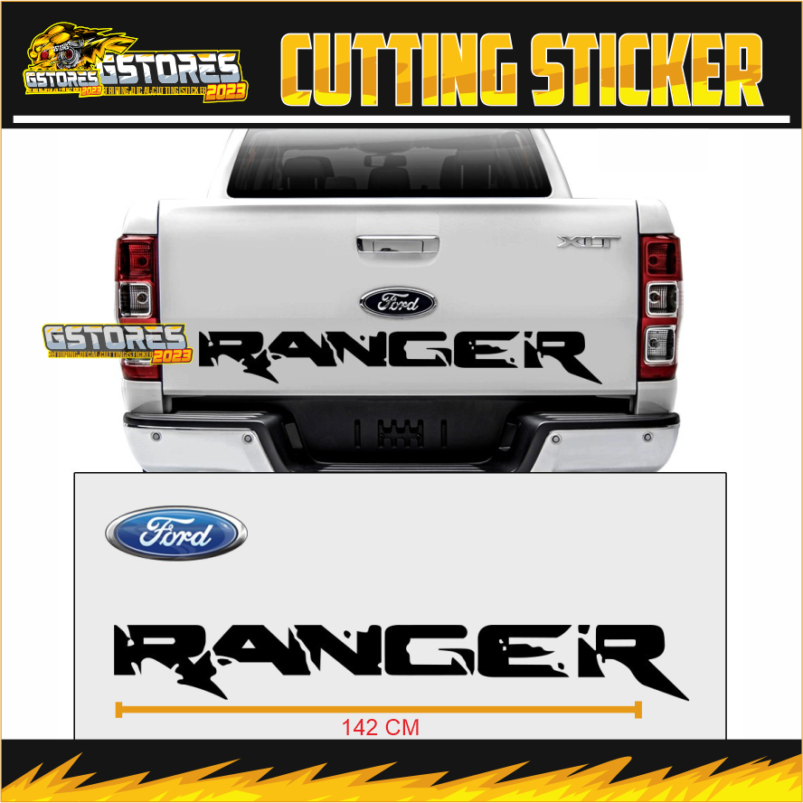 Ranger CAR TUB STICKER HILUX CUTTING STICKER HILUX STICKER RANGER HILUX ...