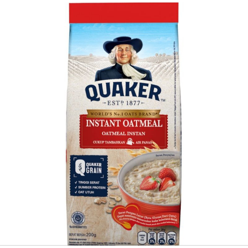Quaker Instant Oatmeal 200g | Shopee Philippines