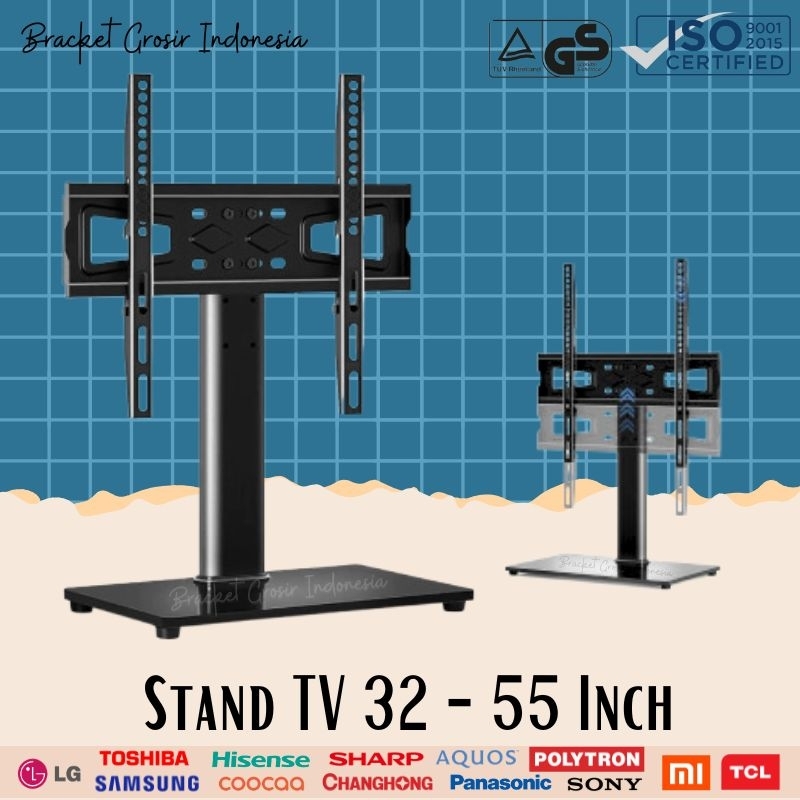 Lcd LED TV Stand 32 40 42 43 50 55 Inch Premium Standing TV Monitor ...