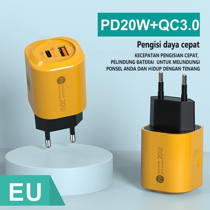 Original 20W Fast Charging Charger Head High Quality Fast Charging HP ...