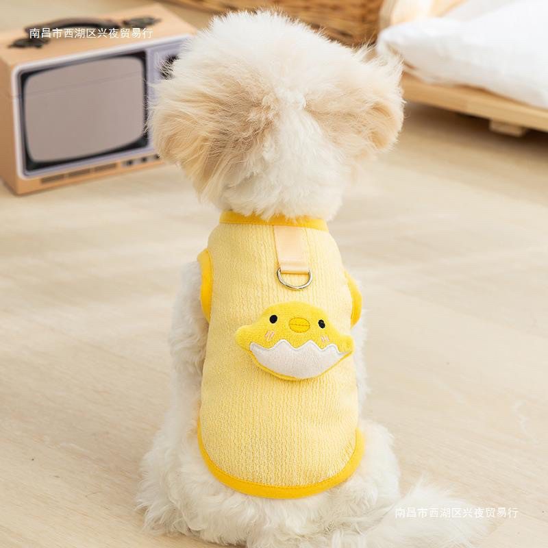 Dog cat harness dog cat clothes dog cat top - Duck Harness Tanktop ...