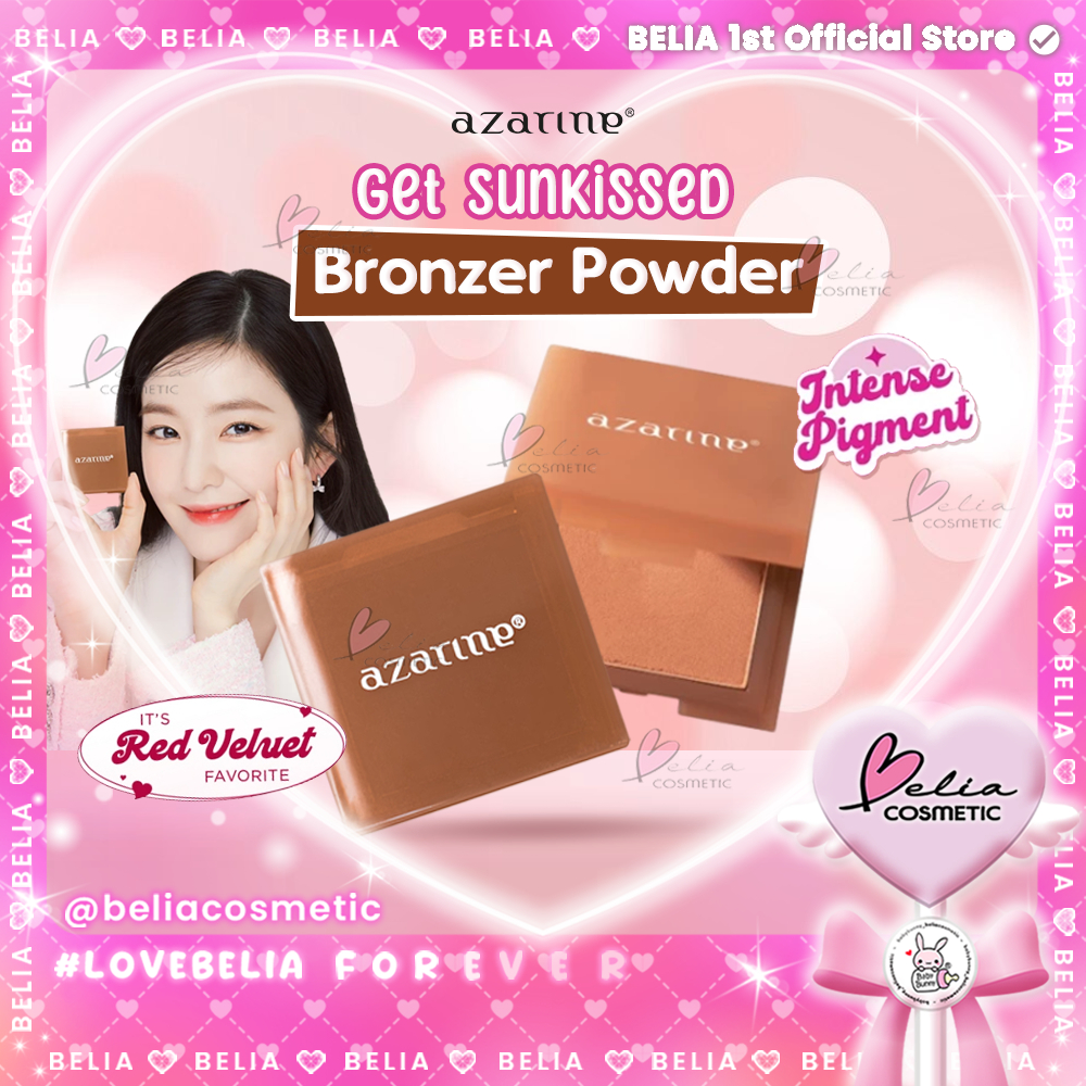 Belia AZARINE x Red Velvet Get Sunkissed Bronzer Powder Contour 01 Hot ...