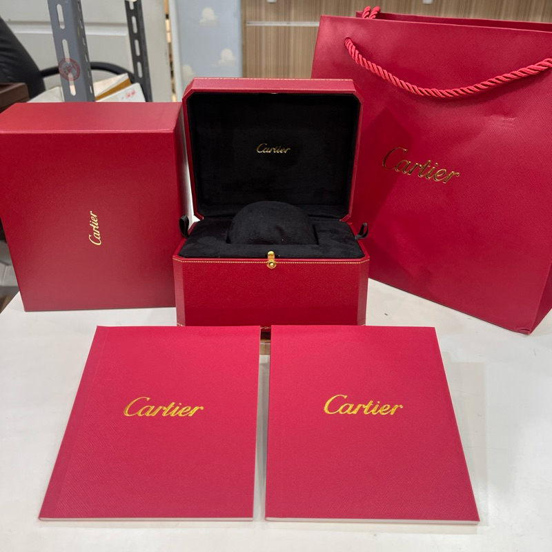 Cartier Clock BOX BOX Luxury BOX CTR Clock INCLUDE BOOK + | Shopee ...