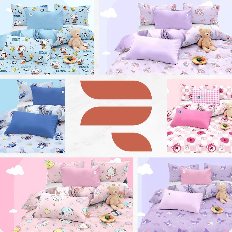Labubu-sanrio-lotso Children's Character Bed Sheet (Premium Limited ...