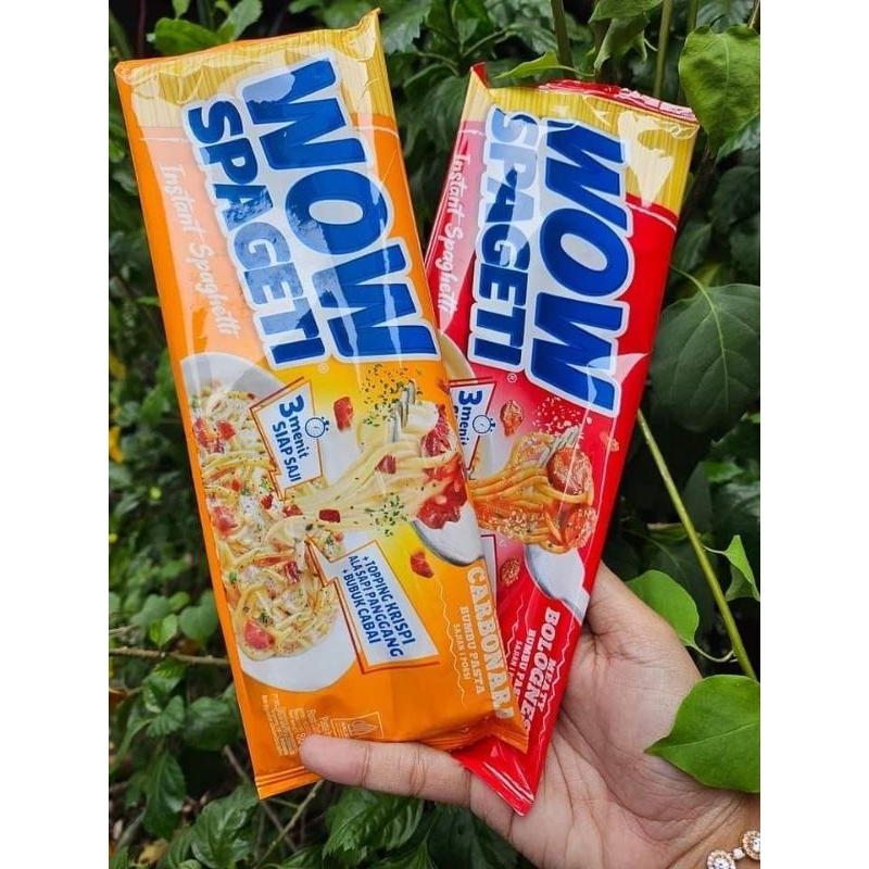 WOW Instant Spaghetti EXP END OF JUL 2025 Carbonara Bolognese 88/84gr ...