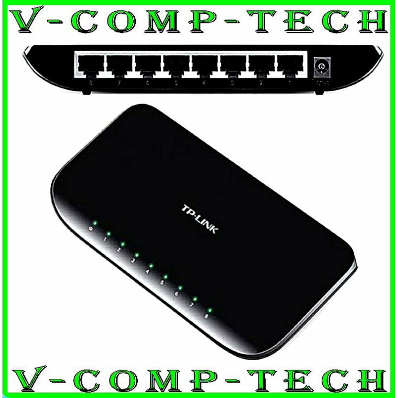 Tp-link TL-SG1008D 8-Port Gigabyte / Switch Hub Tp-link TL-SG1008D ...