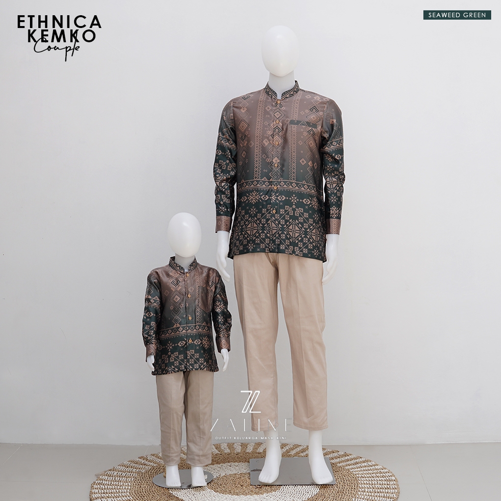 Clothes With ETHNIC Motifs, The Latest Eid Models, 2025, Father Son ...
