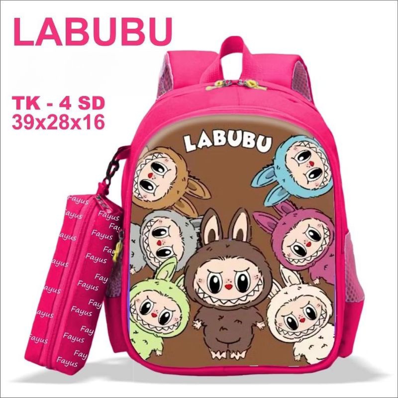 Children's School Bag LABUBUBag viral 2024 boy's BackpackFashion ...