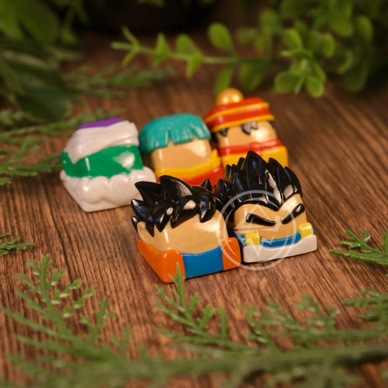 Dragon ball Z artisan keycaps dbz goku keycaps set goku picollo bulma ...