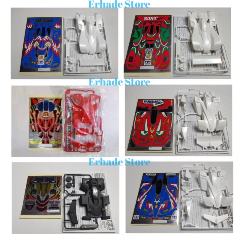 Tamiya Body Original Loose Kit All Variant - Magnum Saber Sonic Saber ...