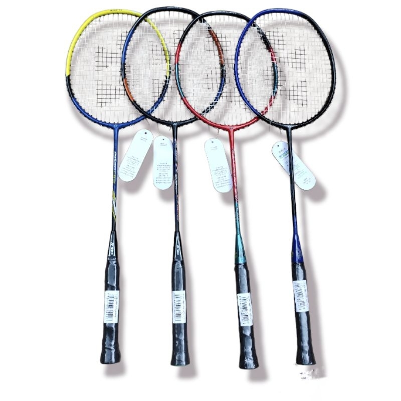 Badminton racket with the PBSI logo, ready to use, compound badminton ...