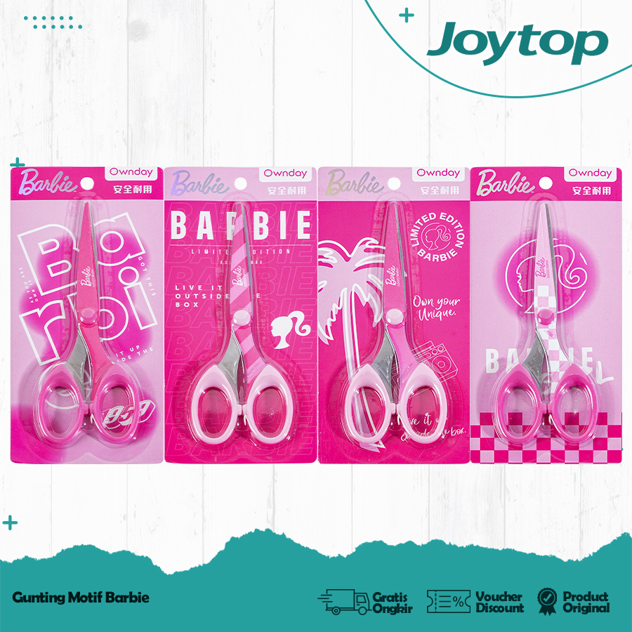 JOYTOP Barbie Paper Scissors/Multi-Purpose Sharp Scissors | Shopee ...