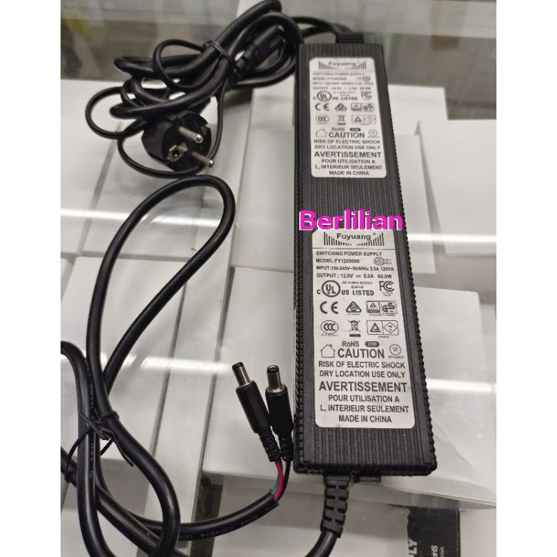 Power Supply 2 Output 24V 2.5a DC And 12V 5A DC input AC 100V-240V Made ...