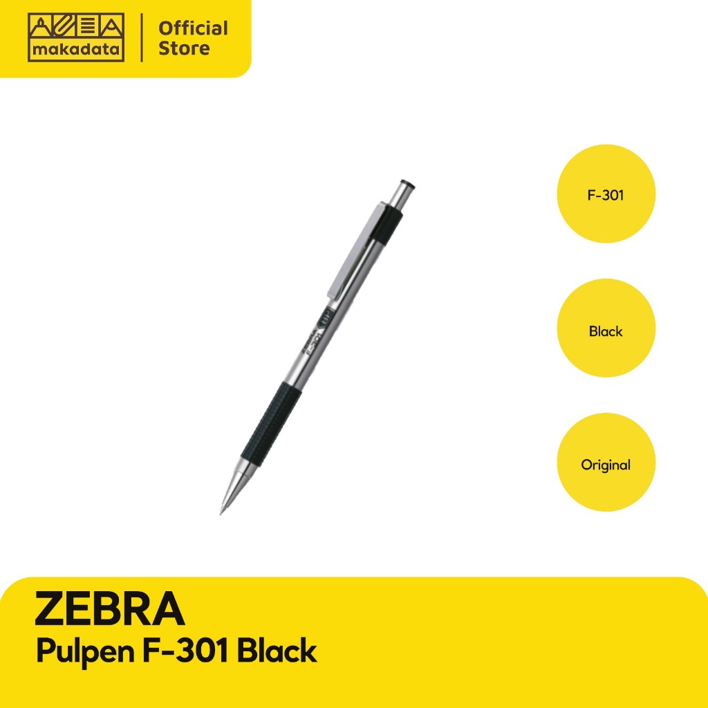 ZEBRA F-301 BALLPEN / PULPEN (1 PCS) | Shopee Philippines