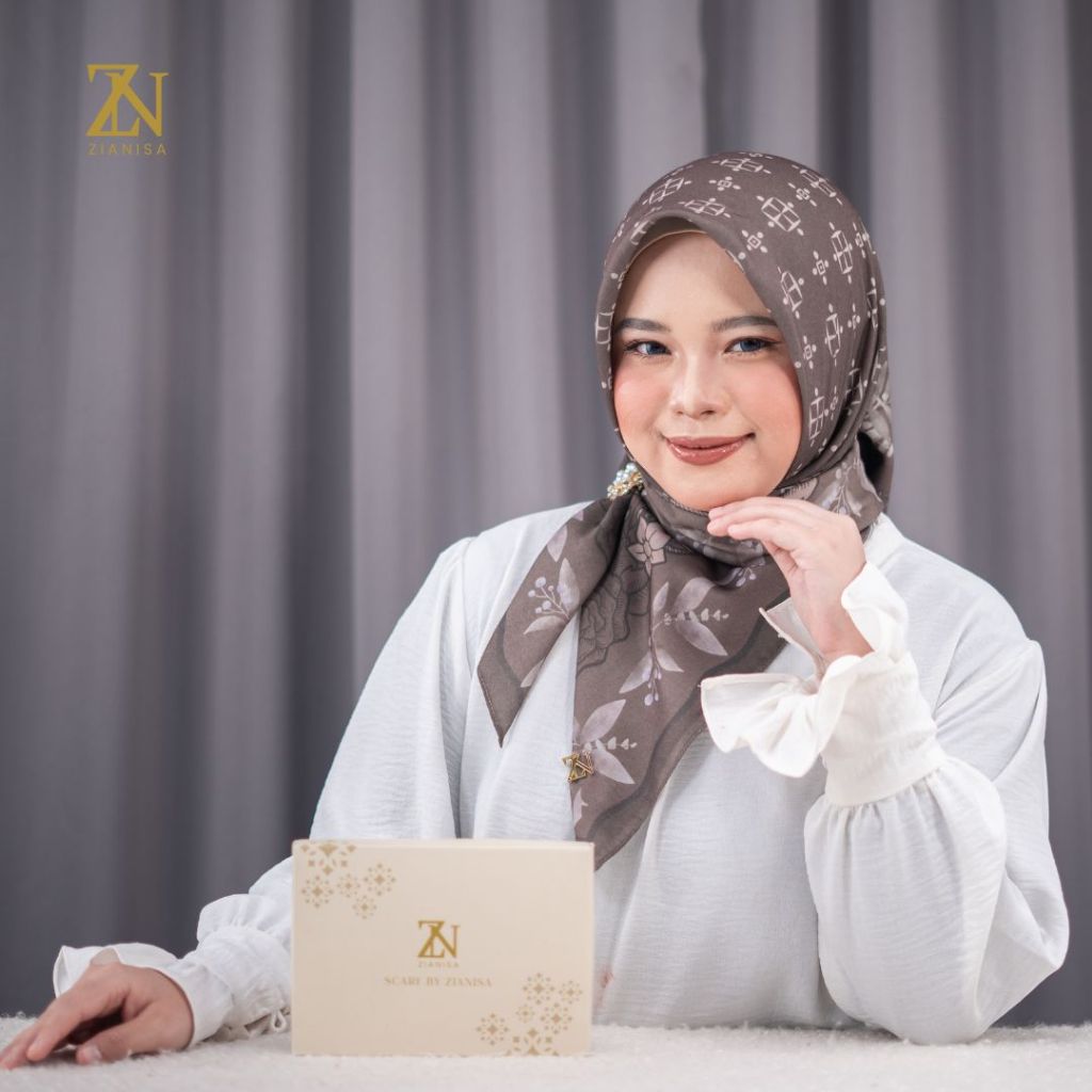 Sa -Sa - Scarf Hijab Square Motif Premium | Shopee Philippines