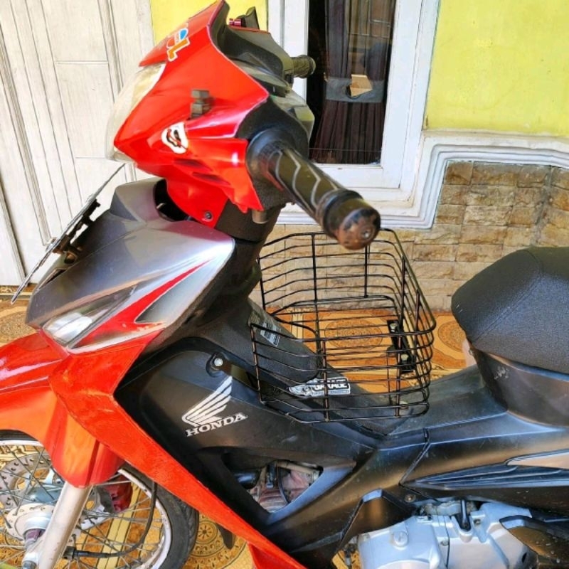 Old Honda Revo Basket 110 Minimalist Thick Iron Middle Basket Box ...