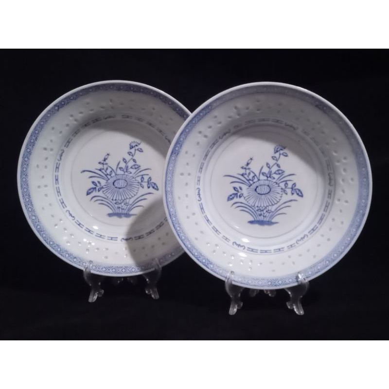 Antique Ceramic Concave Plate Display 23cm | Shopee Philippines