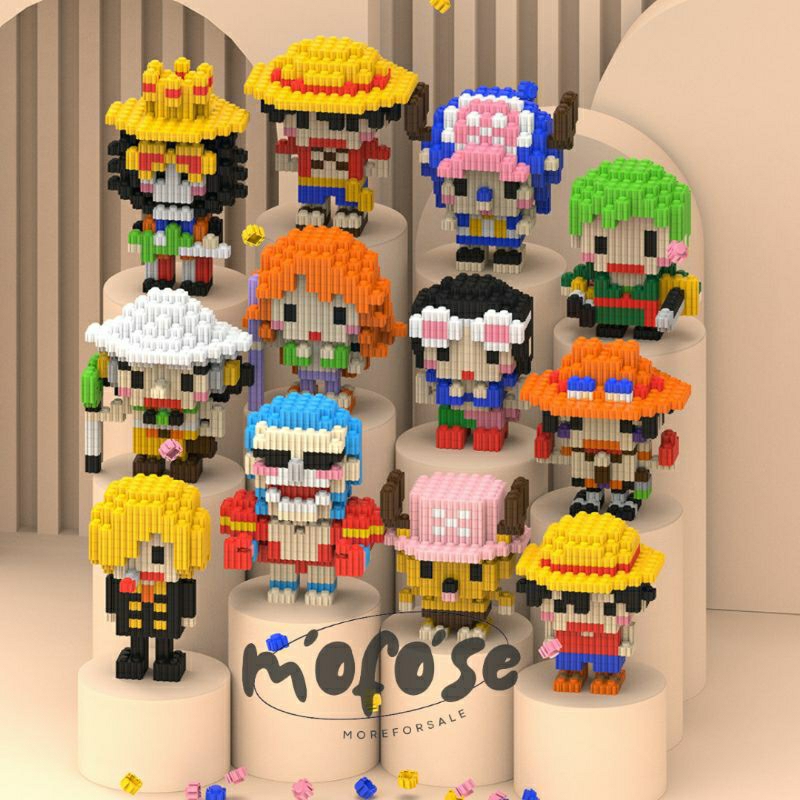 Moreforsale| Nano Blocks ONE PIECE MINI 3D Model, Children's ...