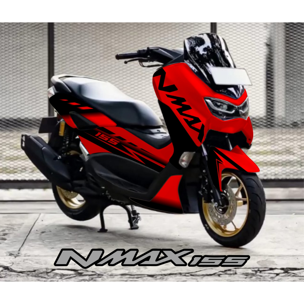 Yamaha nmax new full body sticker Decal with simple graphic motif ...
