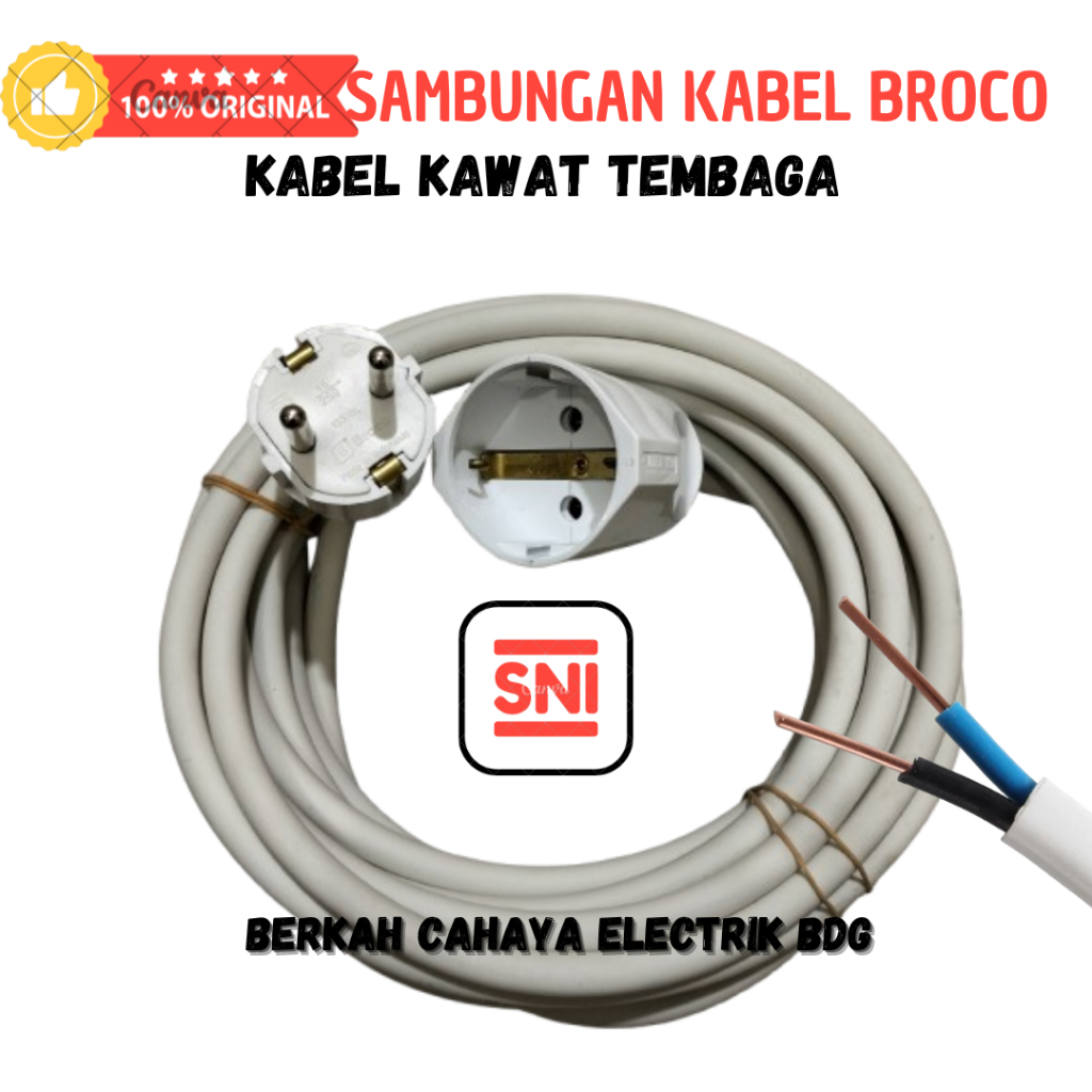 Contra broco copper wire cable connection broco plug / contra plug ...