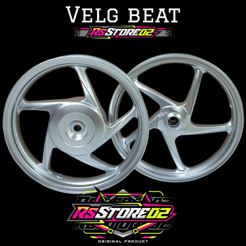Honda Beat Racing Front Rear Rims Can Request Color | Shopee Philippines