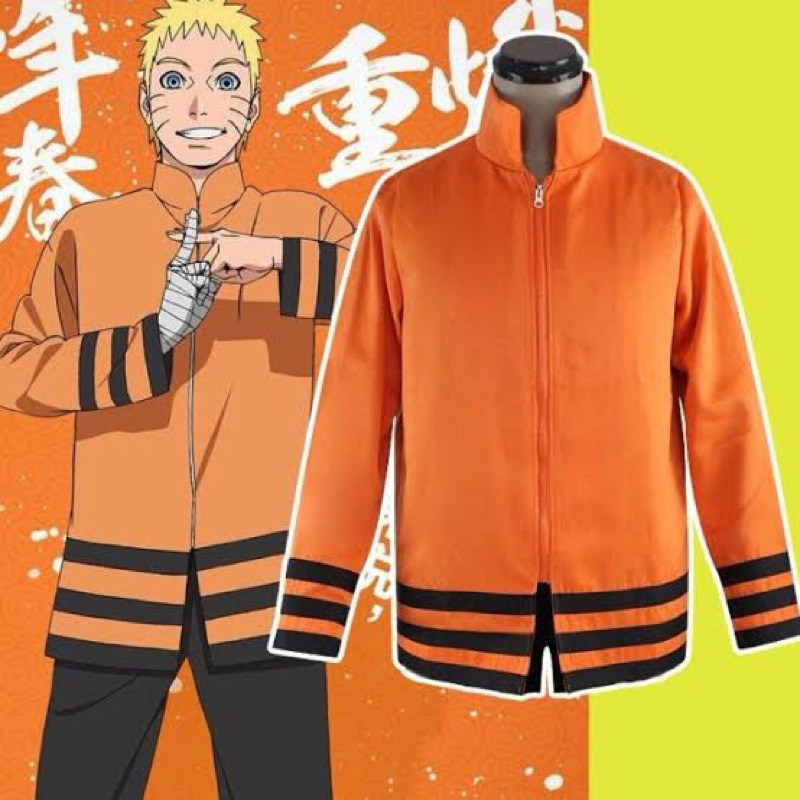 Boruto Naruto Hokage 7 Anime Jacket - Cosplay Anime Costume | Shopee ...