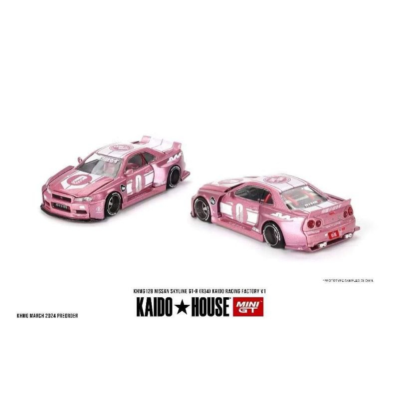 (SEALED) Mini GT KAIDO HOUSE NISSAN SKYLINE GT-R (R34) KAIDO RACING ...