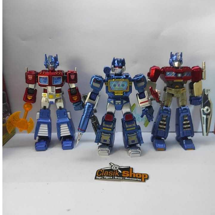 Block Transformers Secret Soundwave Optimus Vol 1 3 5 Rare Metallic ...